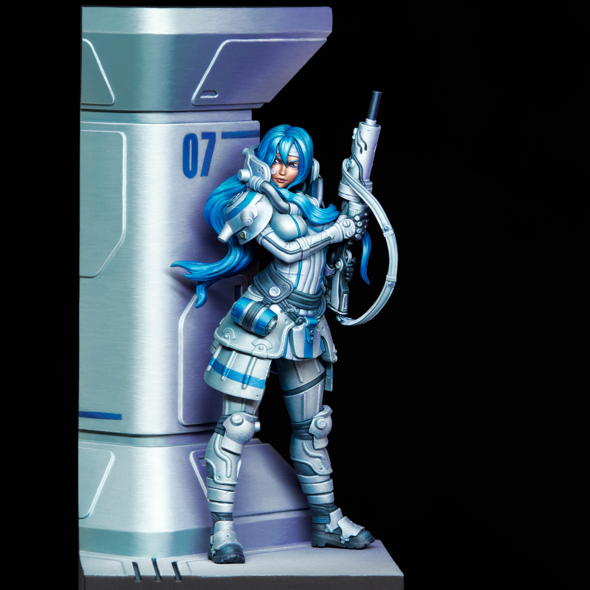 ArtStation - Soma Moon Ray - Neko Galaxy - Sculpted by Tom Lishman