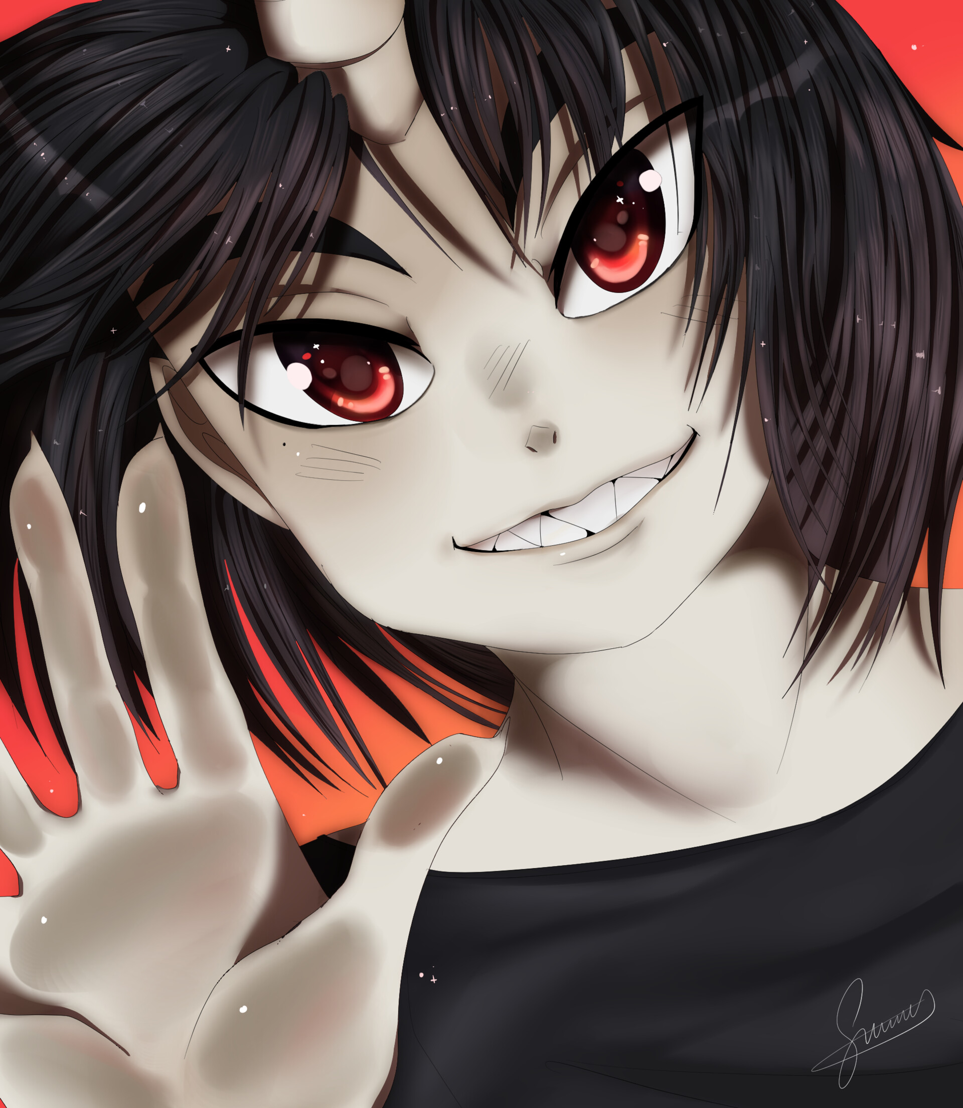 ArtStation - The red demon