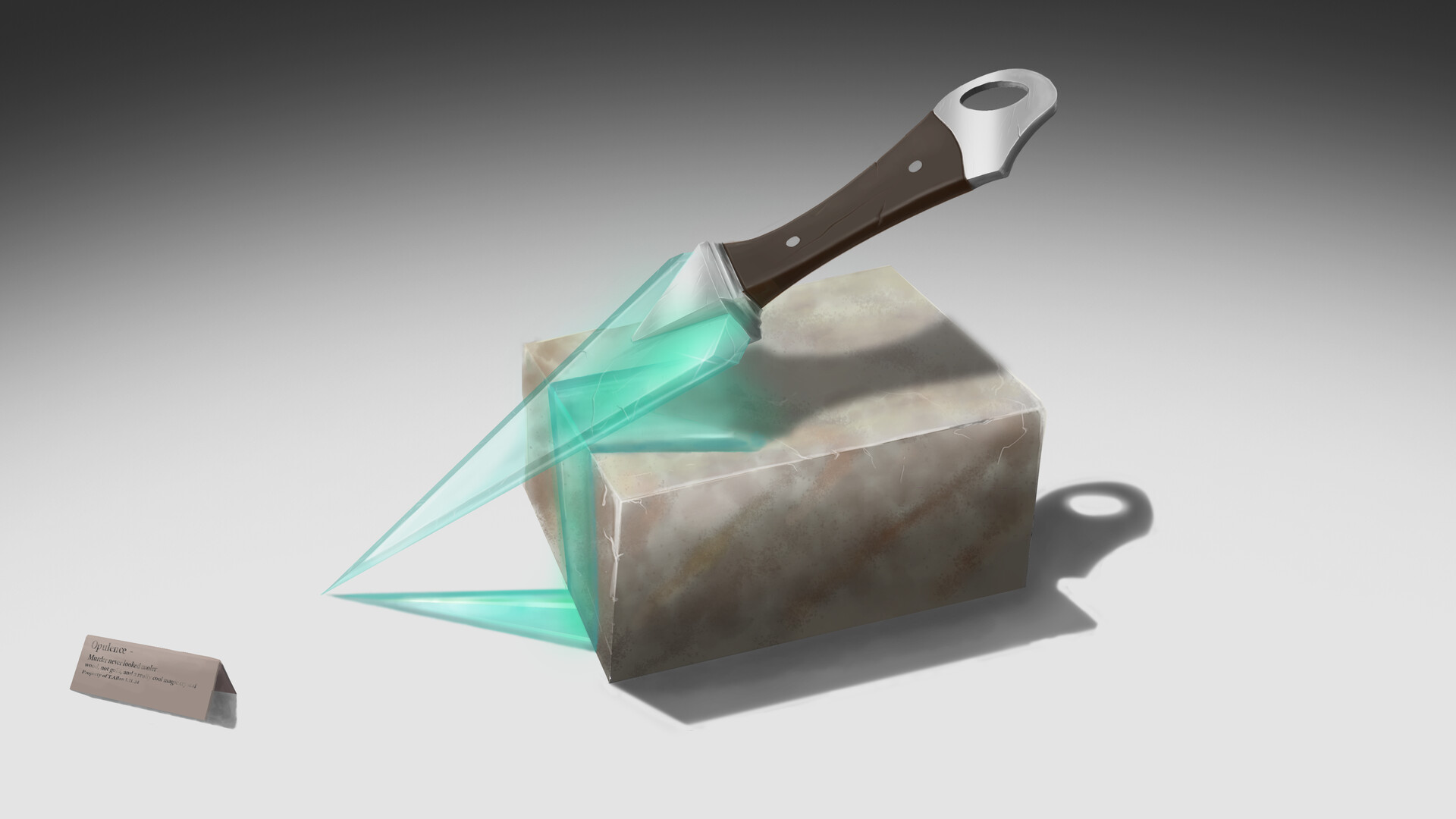 ArtStation - Opulence Crystal Dagger