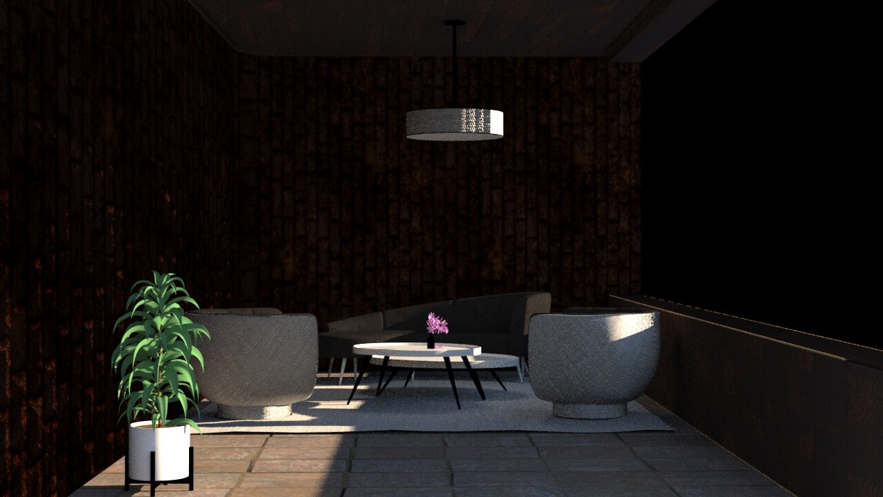 ArtStation - interior lighting with passes