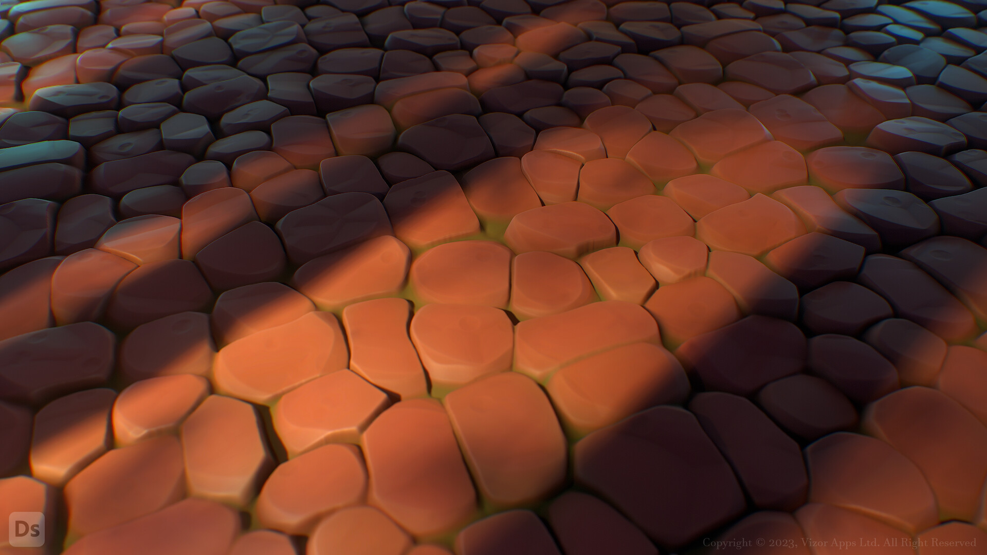 Siarhei Štanheeu - Stylized Pavement Tiles
