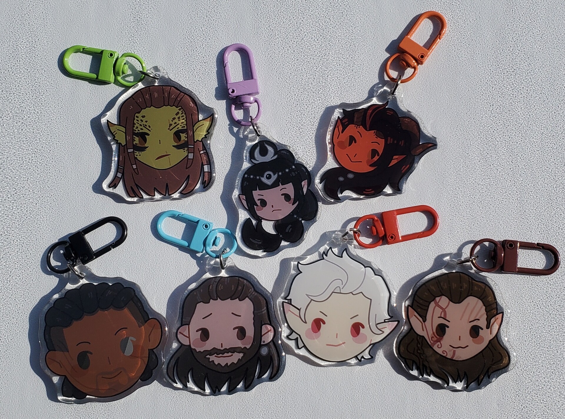 ArtStation - BG3 and FFXIV Charms