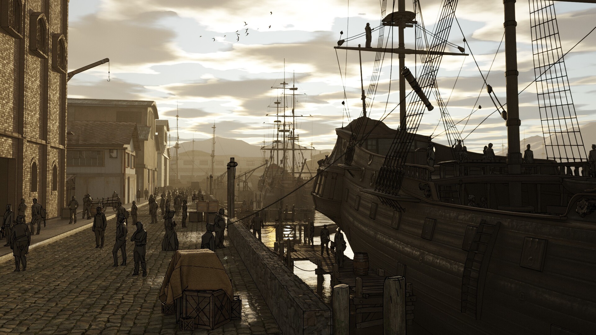 ArtStation - Harbour