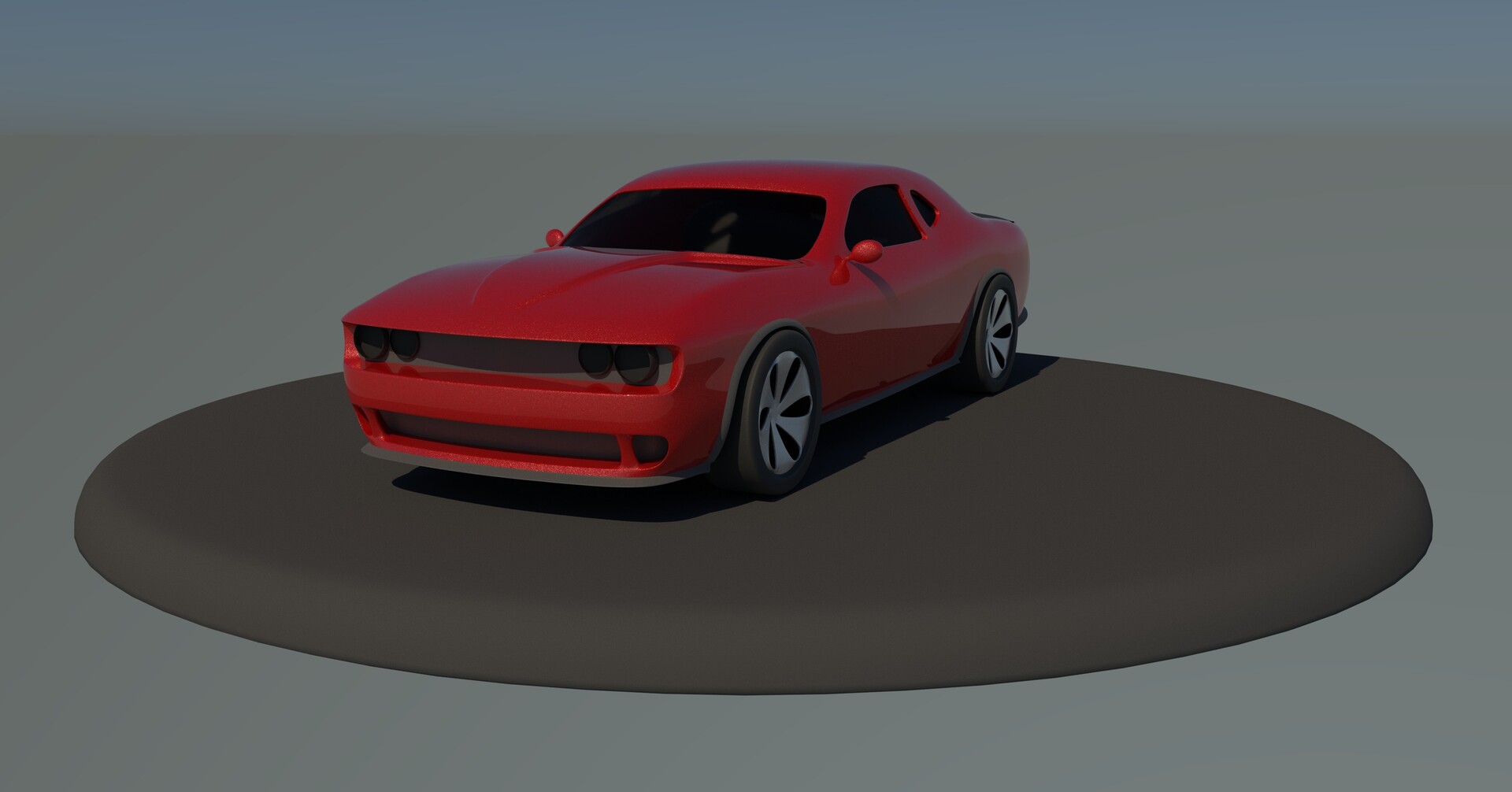 ArtStation - Dodge Challenger