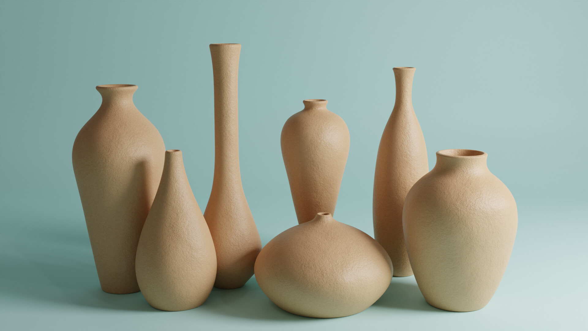 ArtStation - Clay Vases