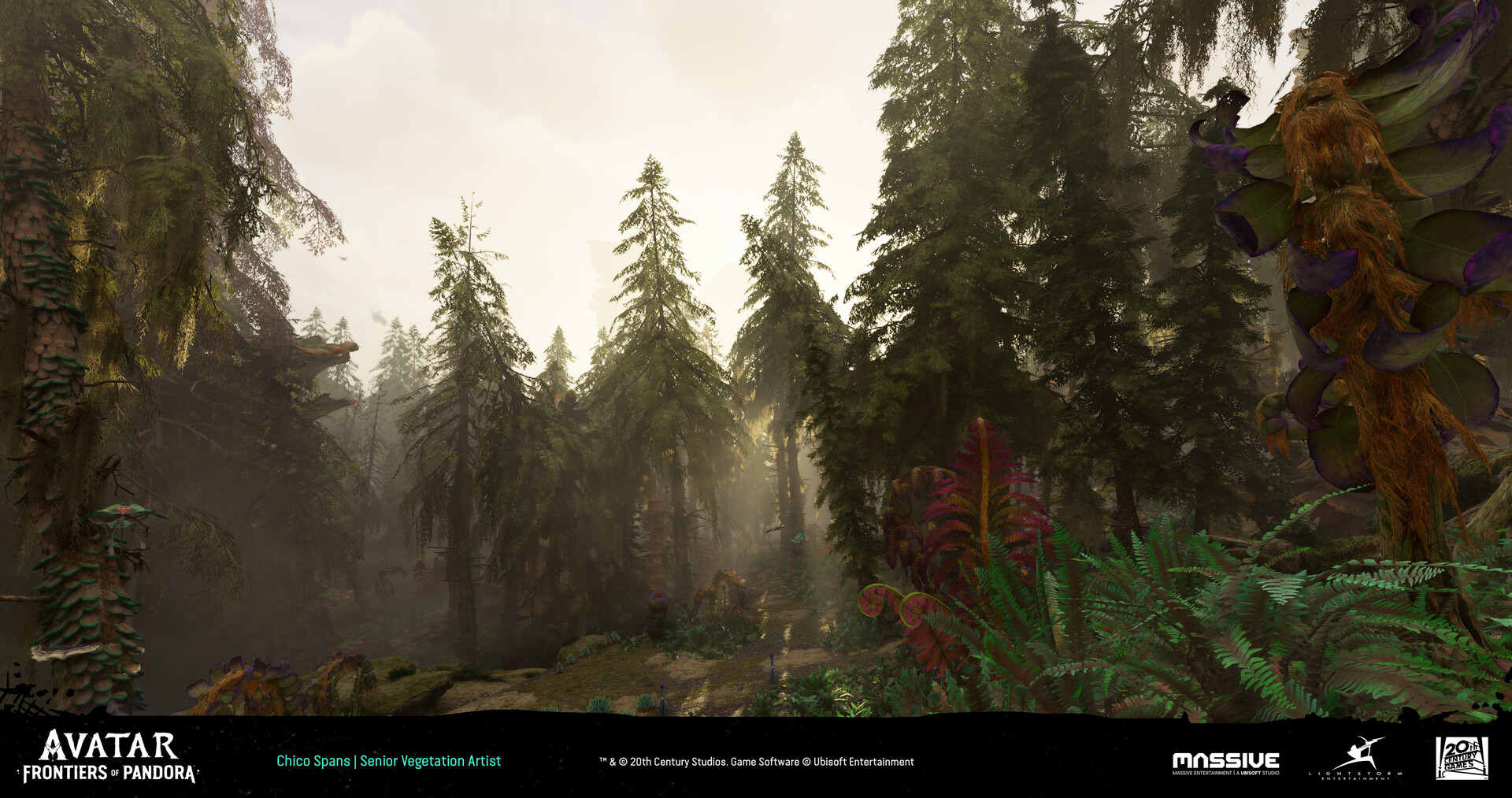 Chico Spans - Avatar:Frontiers of Pandora - White Moss Forest Biome