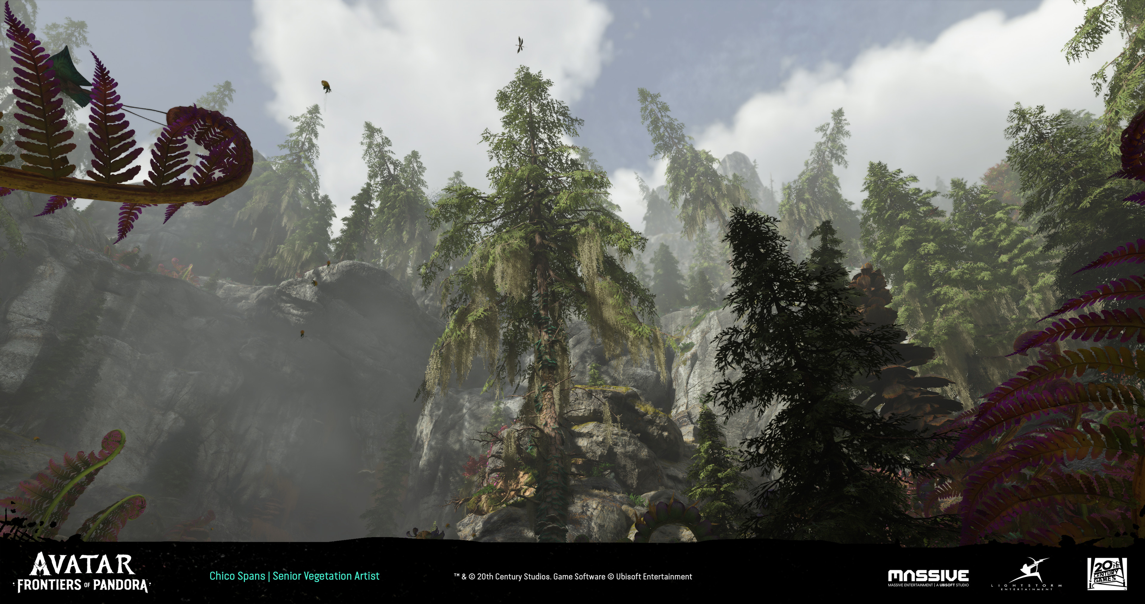 Chico Spans - Avatar:Frontiers of Pandora - White Moss Forest Biome
