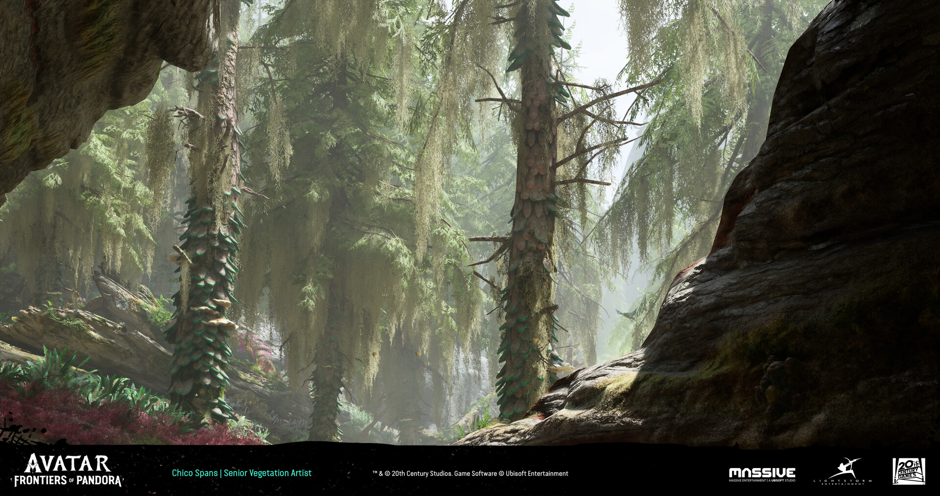 Chico Spans - Avatar:Frontiers of Pandora - White Moss Forest Biome