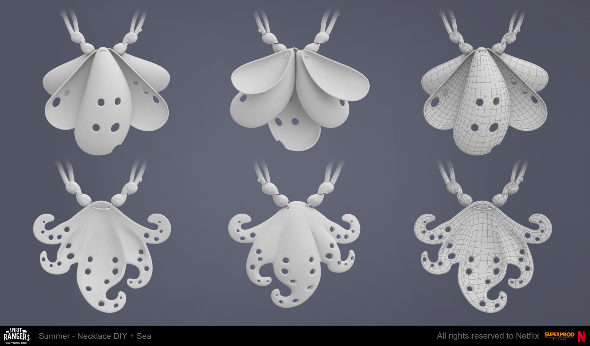 Nathanaëlle Flamme - Spirit Rangers - Netflix series - Modeling