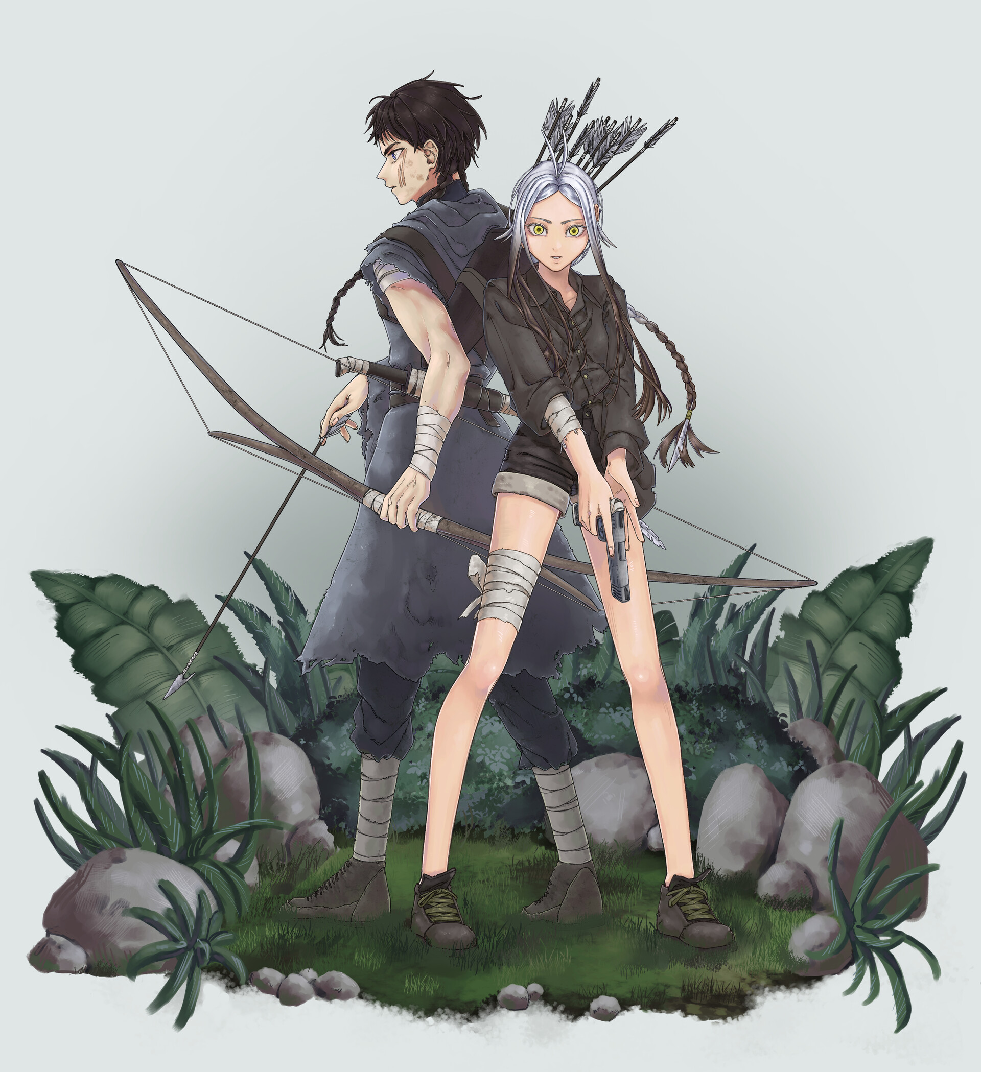 ArtStation - post apocalyptic characters