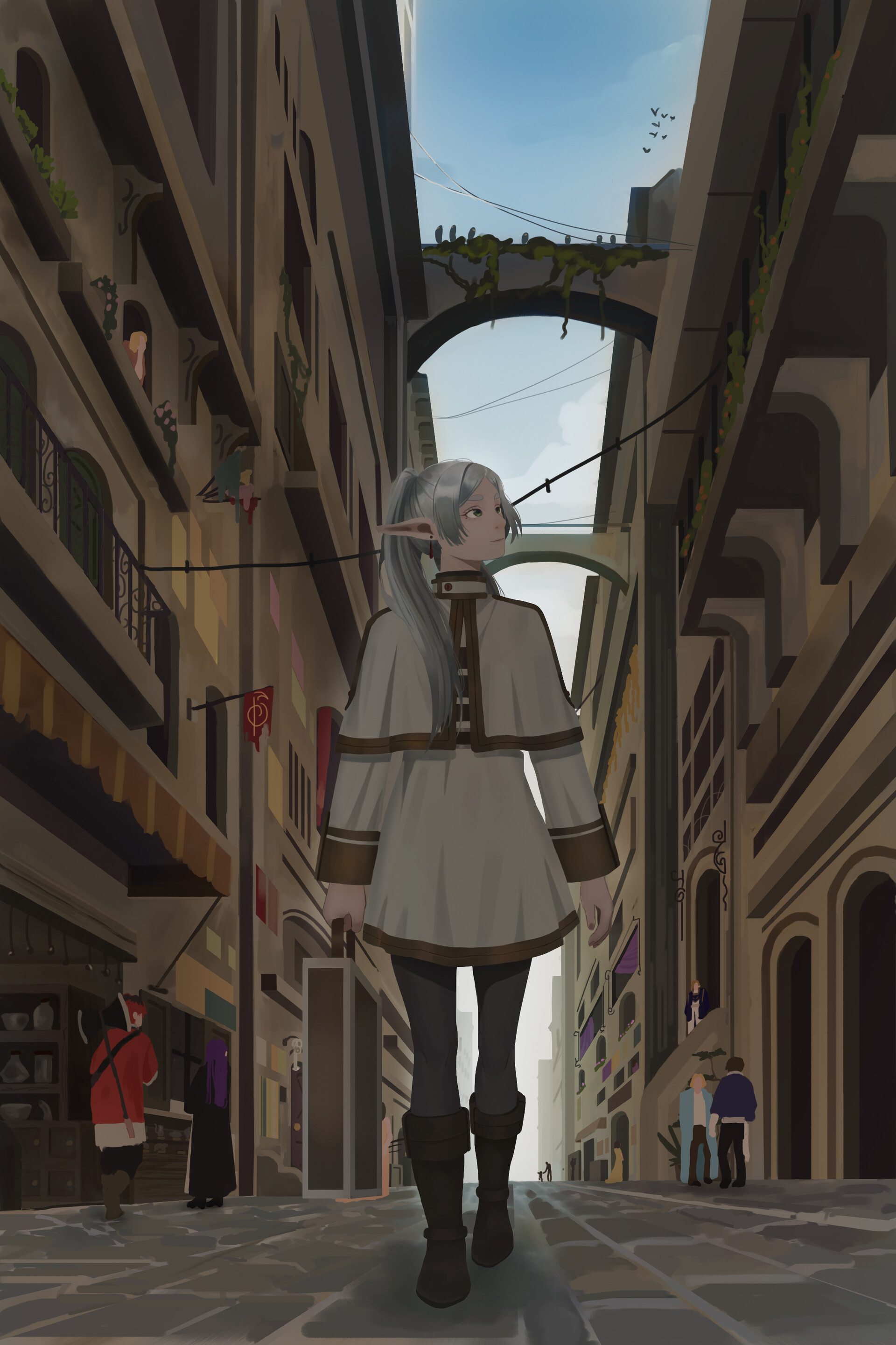 ArtStation - Fan art -Frieren beyond journey's end