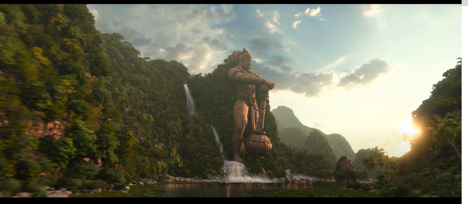ArtStation - Hanuman 3D Statue Model: Sculpted for a Feature Film