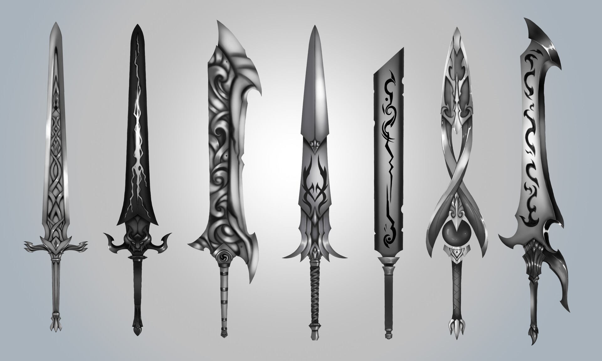 ArtStation - sword concept art