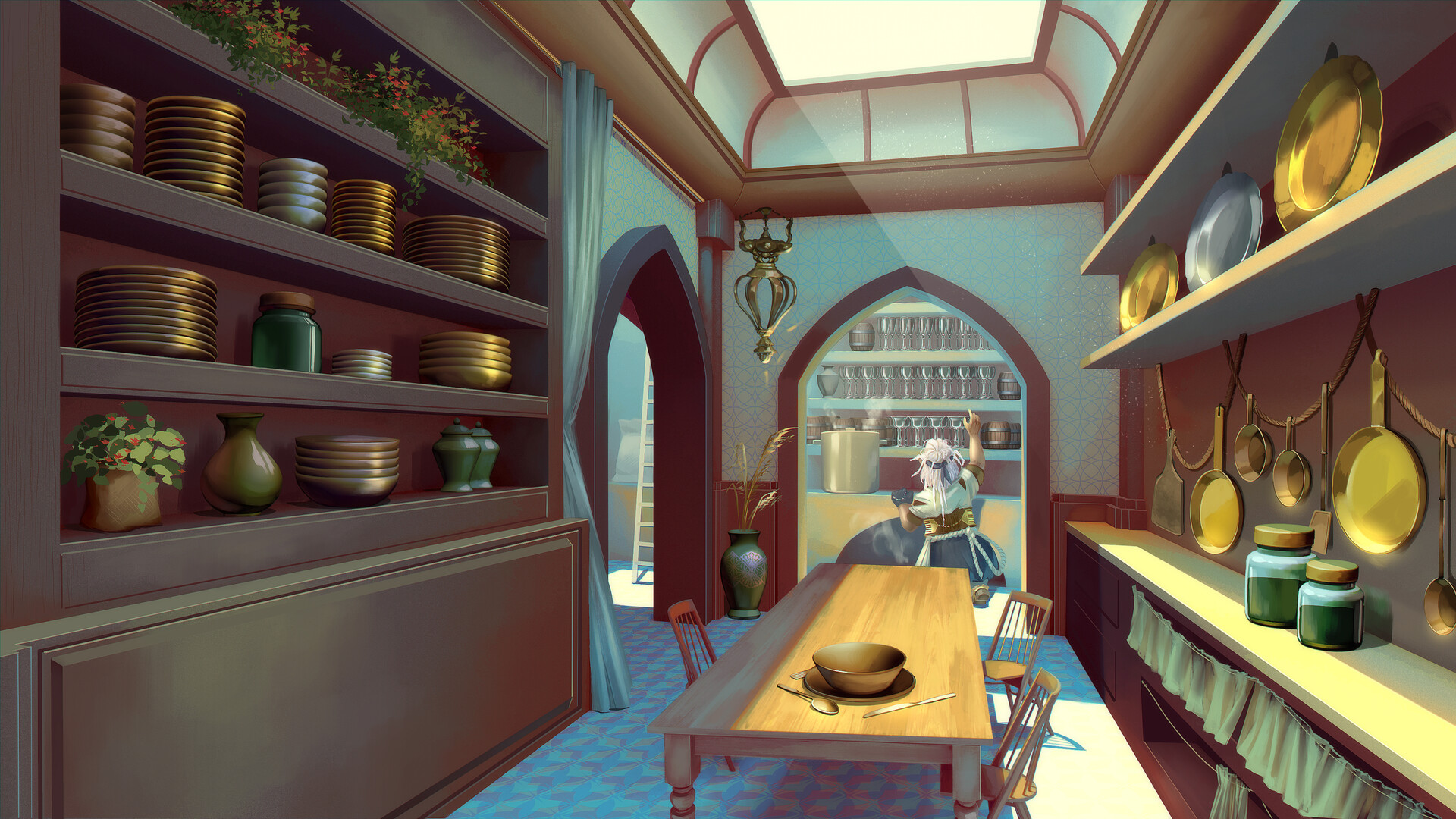 ArtStation - Kitchen - Host Castle