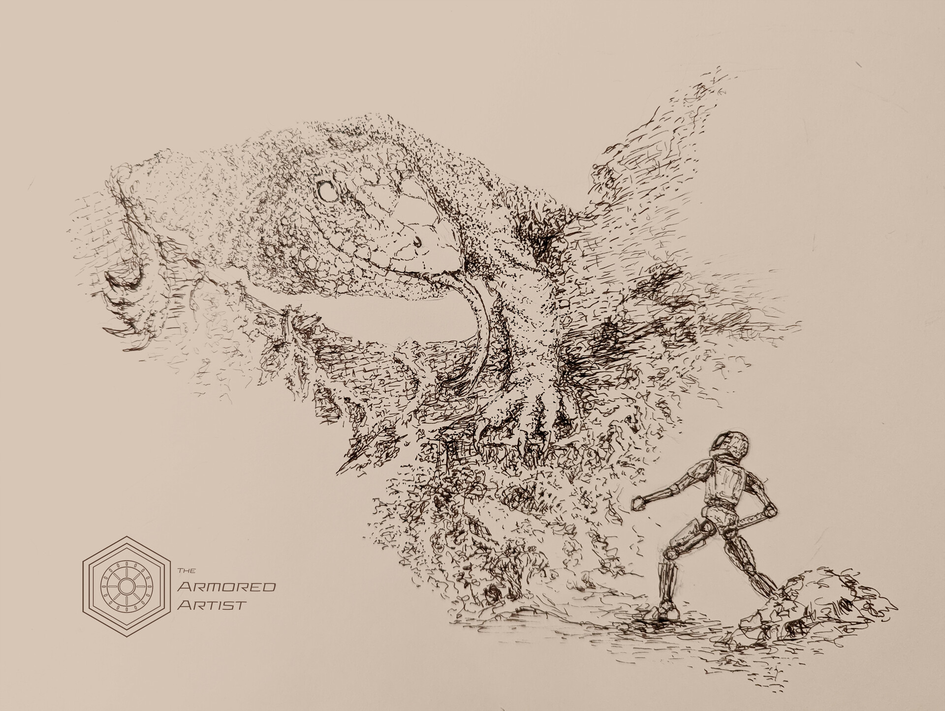 ArtStation - Tegu Creature Concept