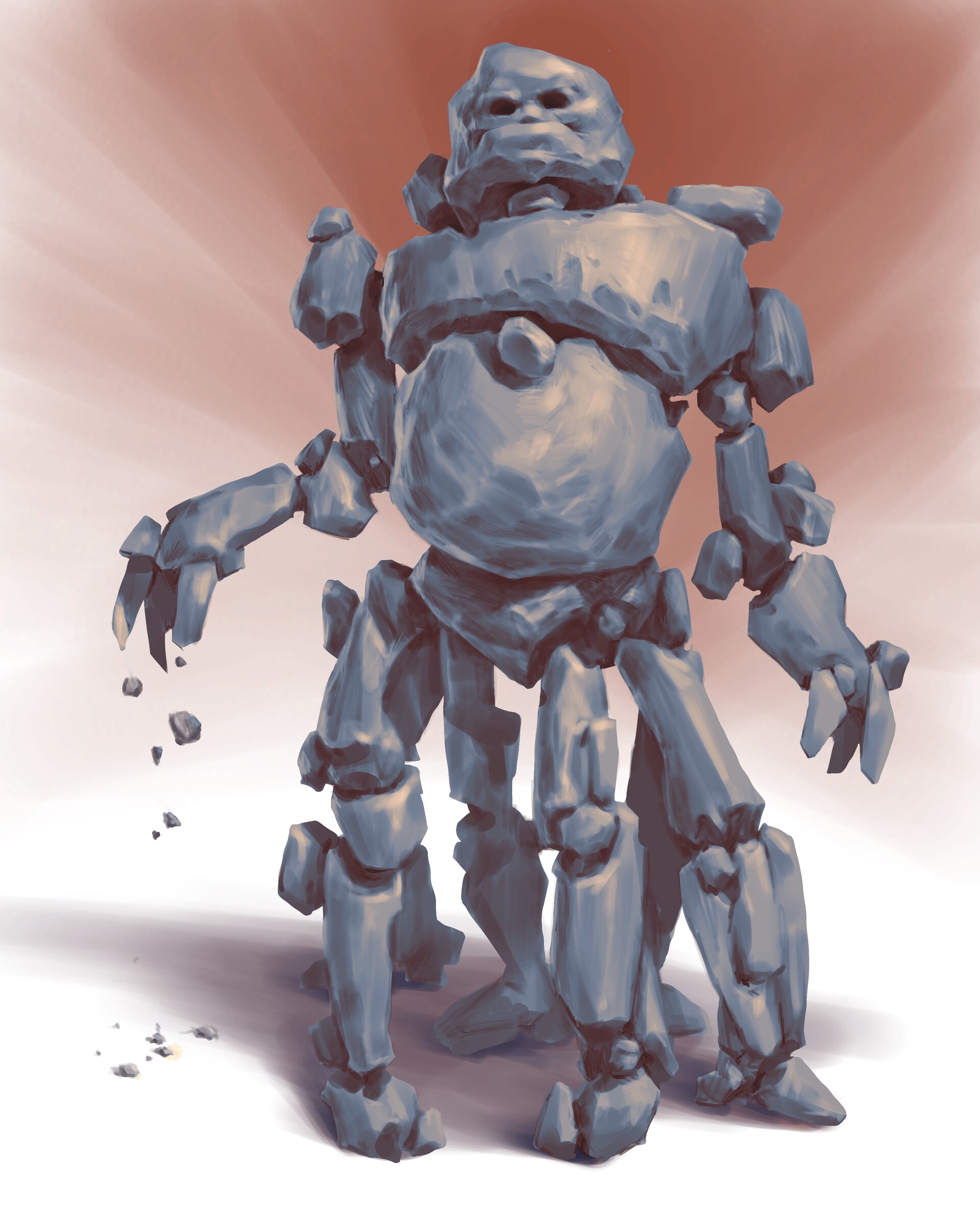 ArtStation - Six legged stone golem
