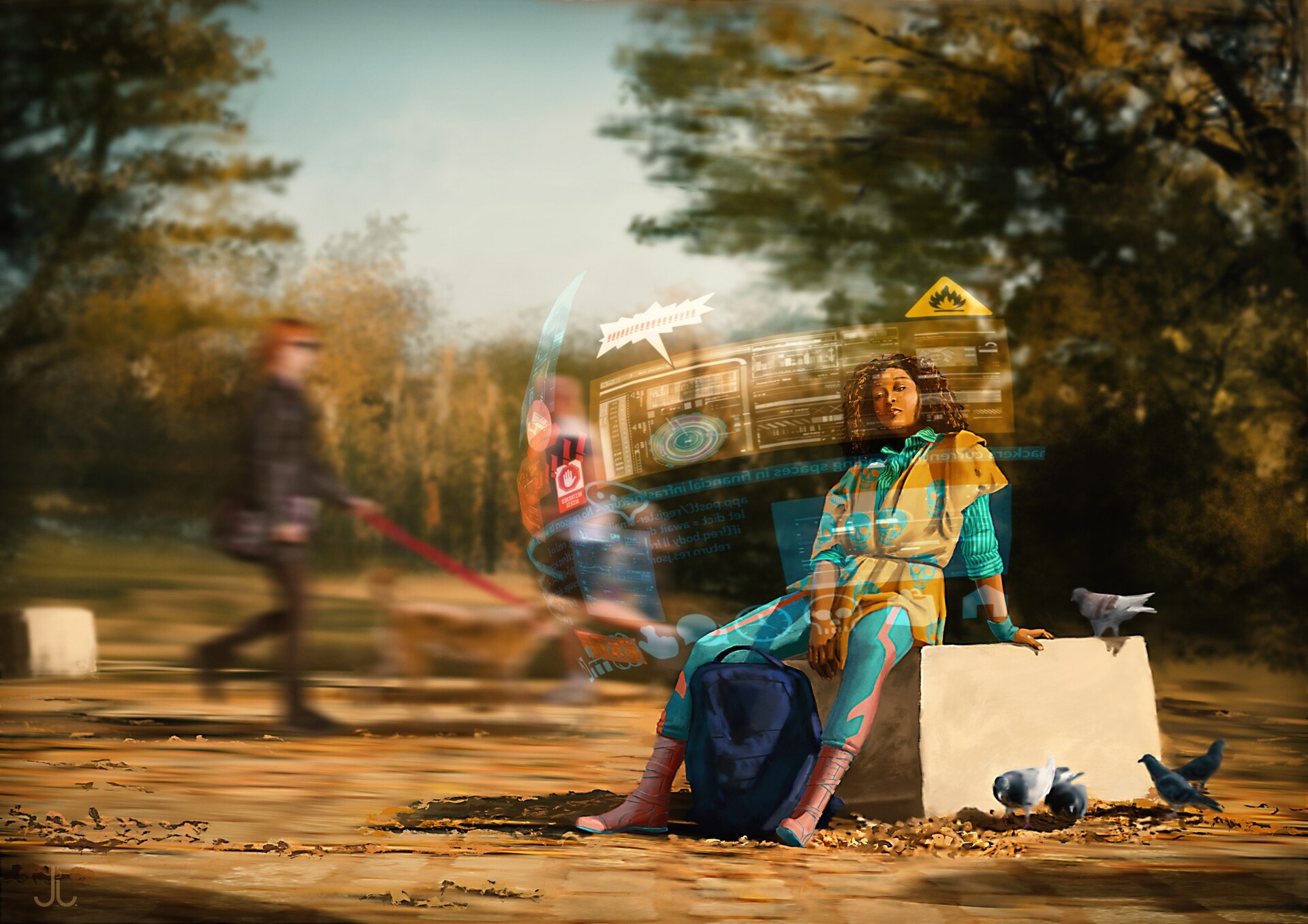 Jennifer S. Lange - Destiny of Celtara Game Illustrations