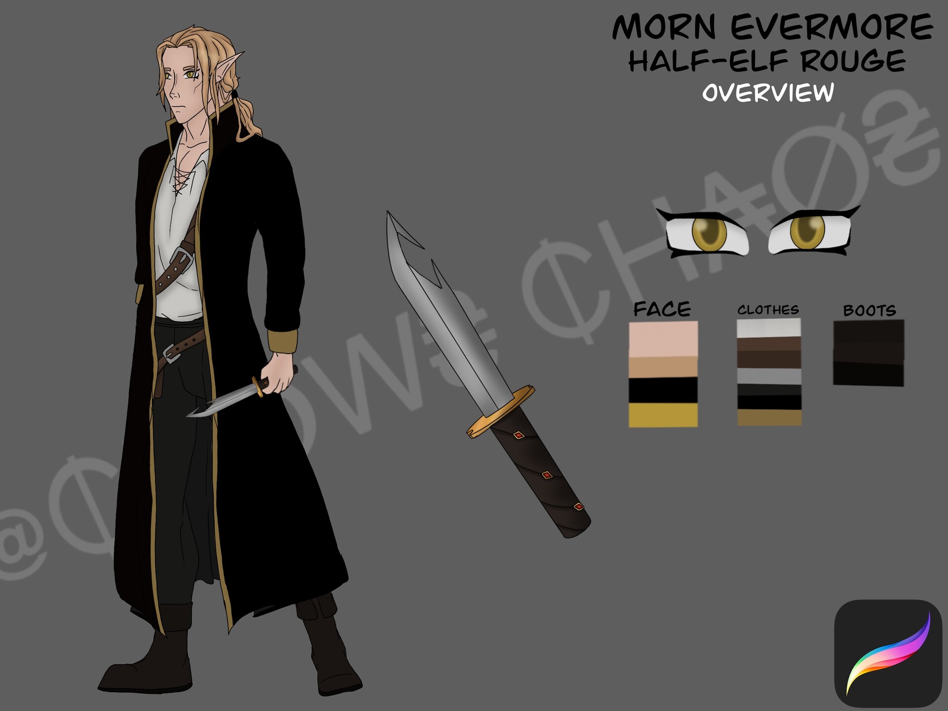 ArtStation - Morn Evermore - DND Character Commission