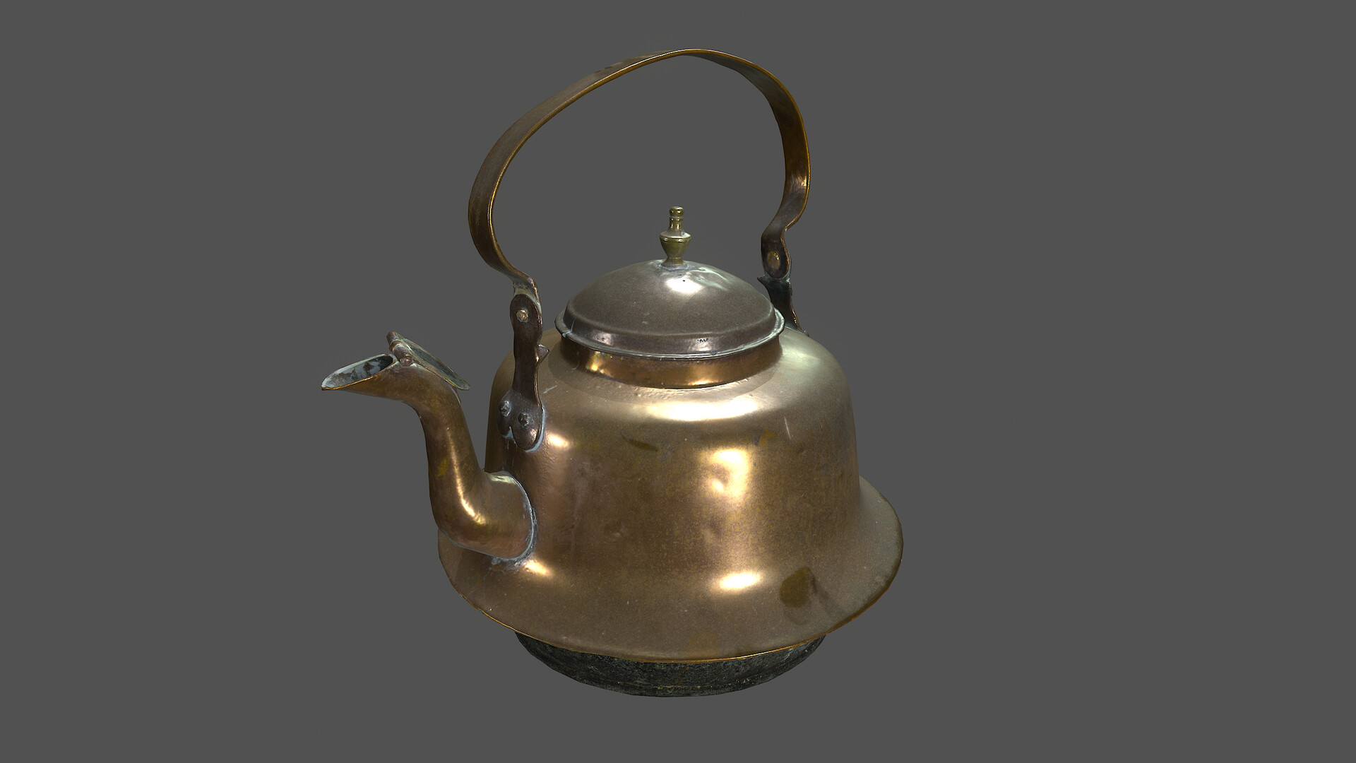 ArtStation - Old Kettle Prop Photogrammetry