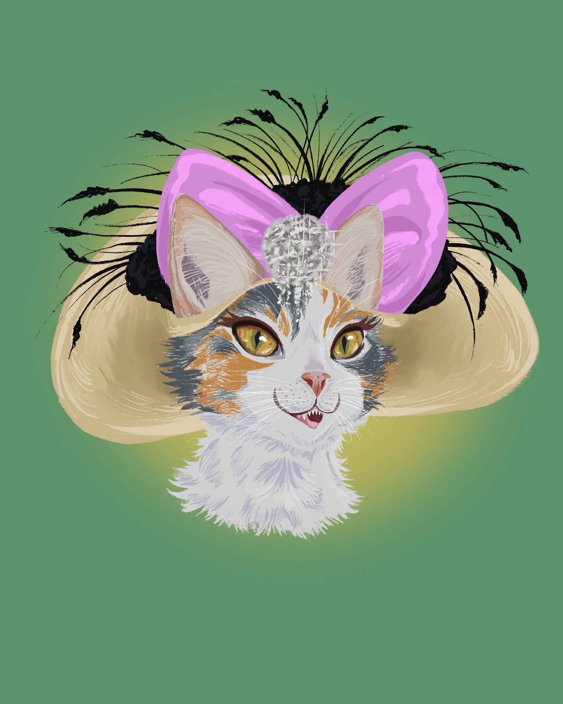 ArtStation - cats in hats