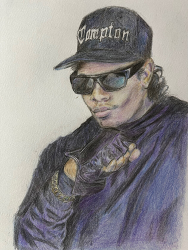 how to draw eazy e