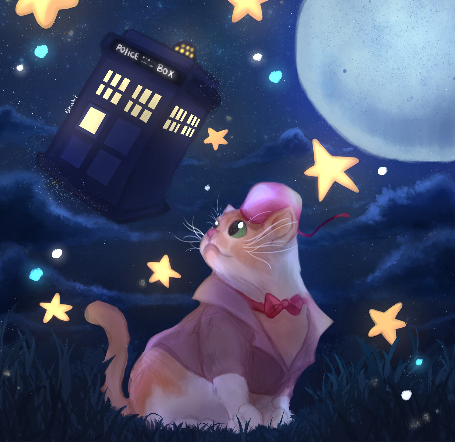 ArtStation - Doctor Who as Cat