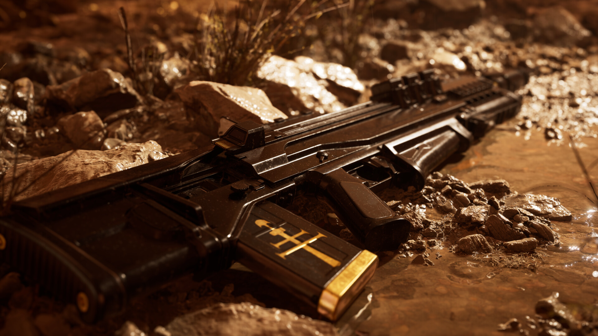 ArtStation - [Destiny 2] Revision Zero Weapon Render