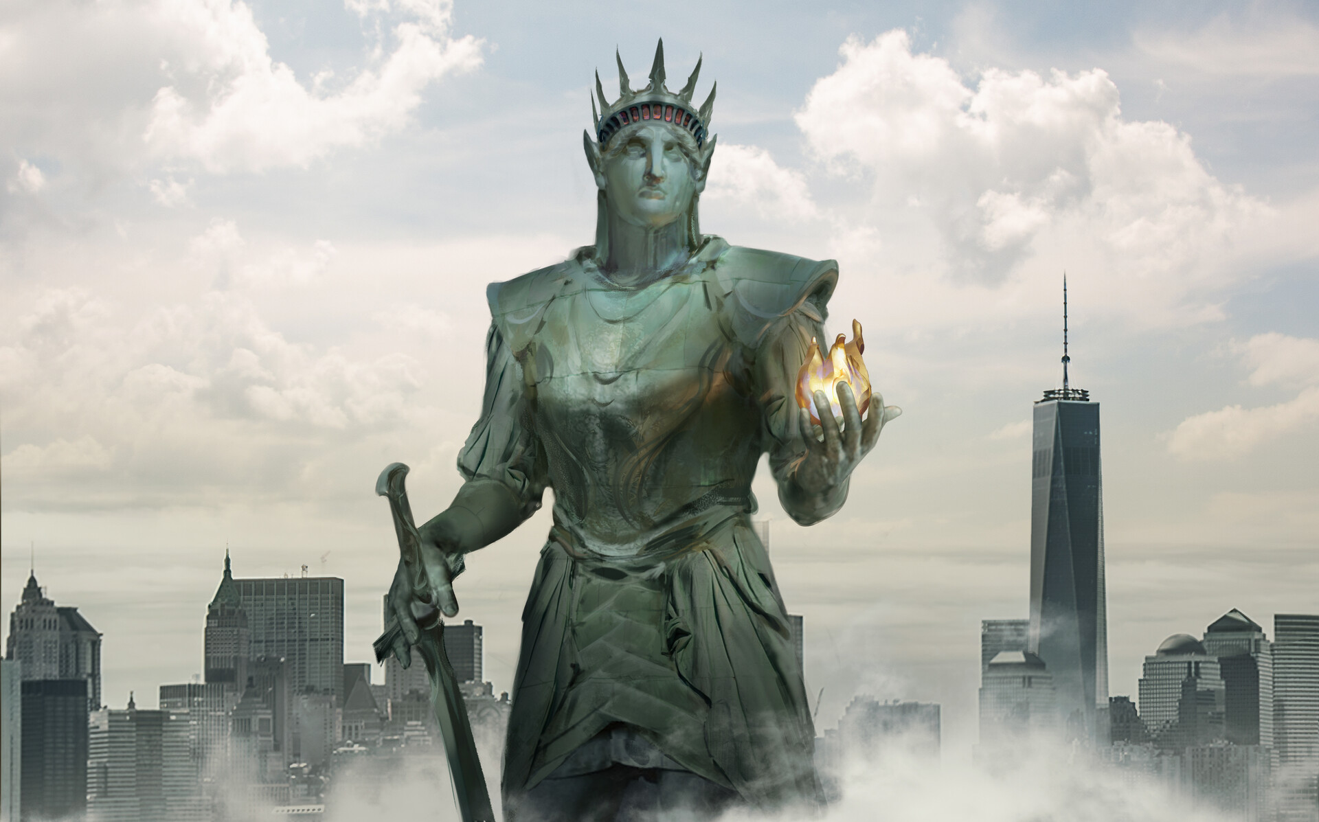 ArtStation - Statue of Liberty VisDev