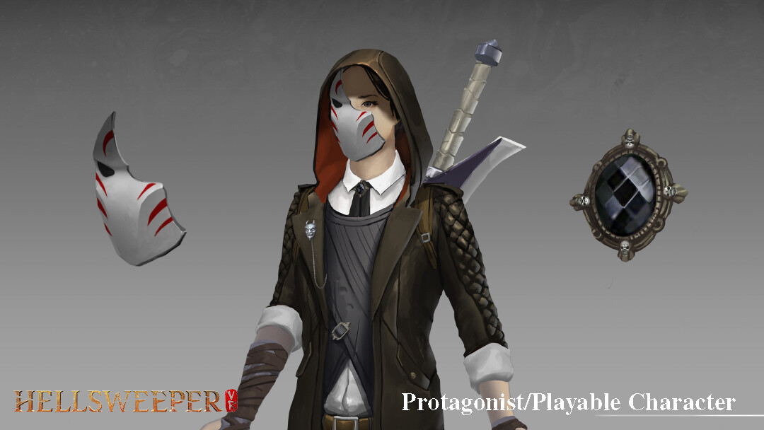 ArtStation - Hellsweeper VR - Main Character Costume