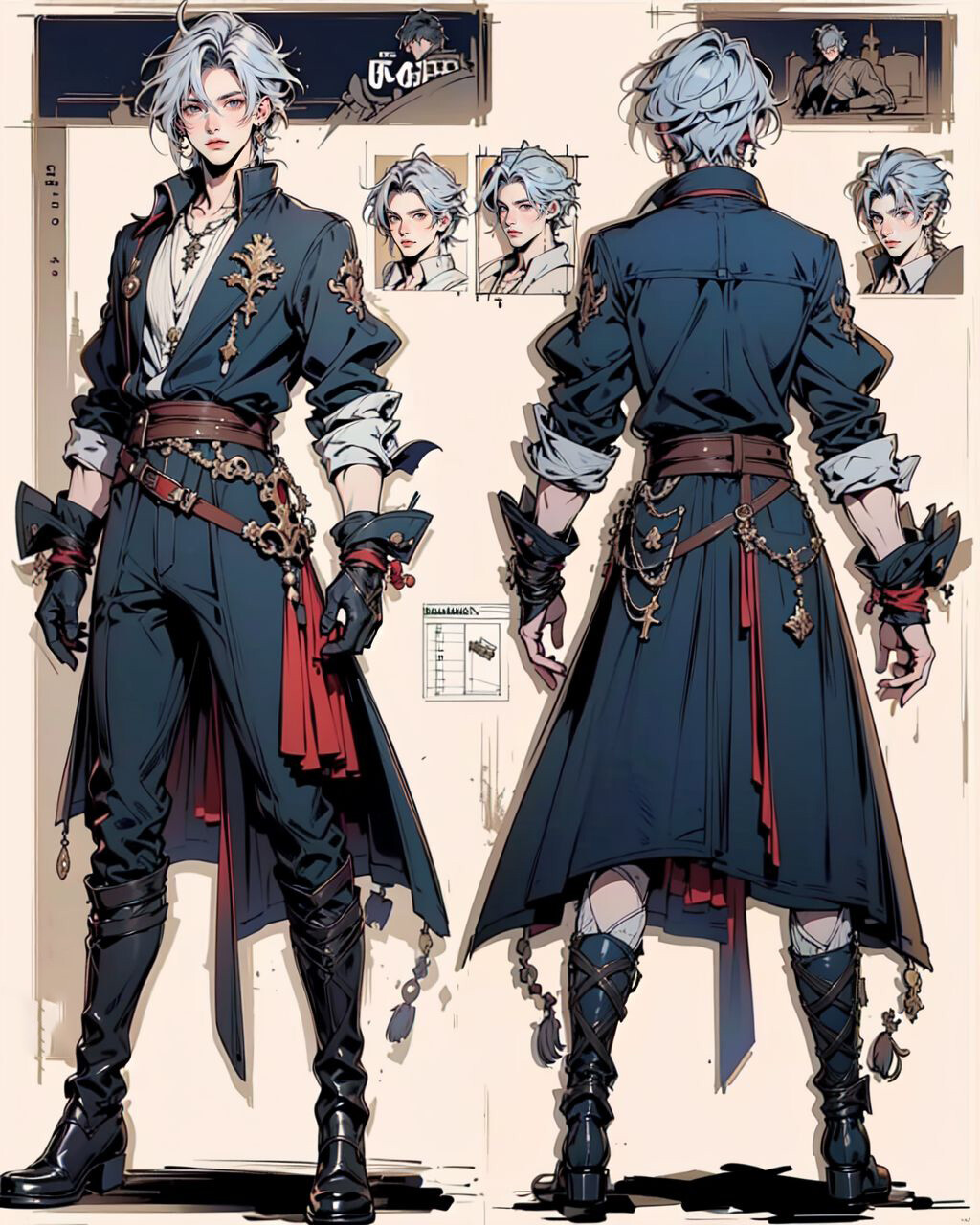 4K Anime Reference Art for Artists and Enthusiasts - 300 Epic Male ...