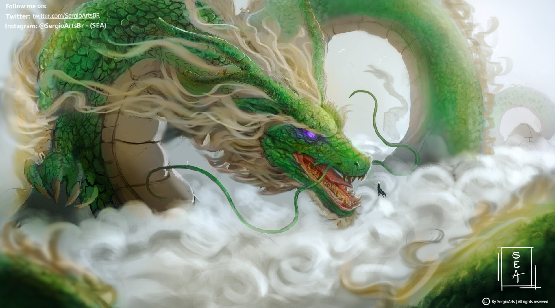 ArtStation - Ancient Dragon - Oc Mihari