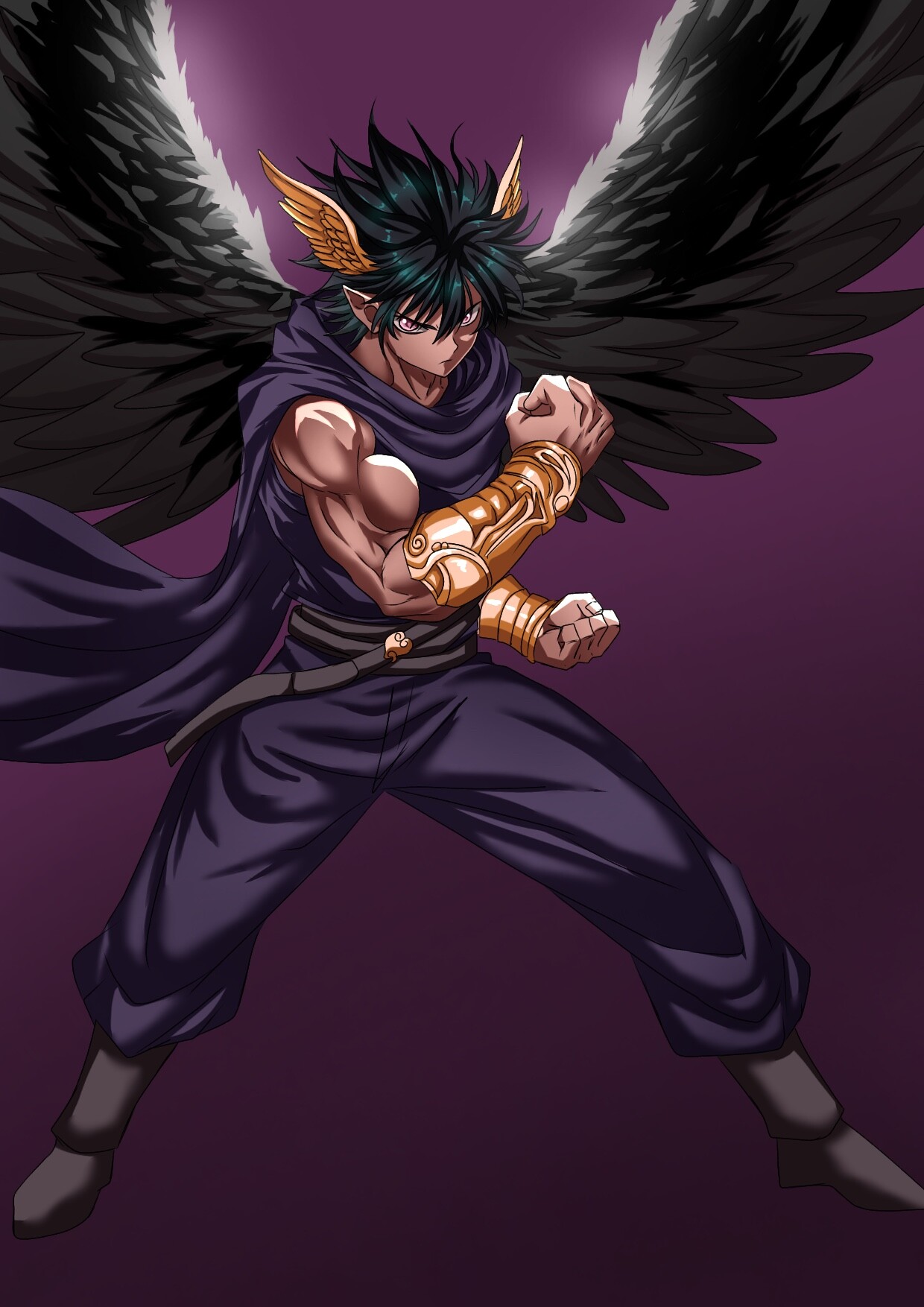 ArtStation - Wing man💜
