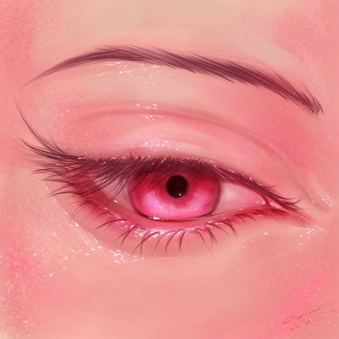 ArtStation - Pink eye