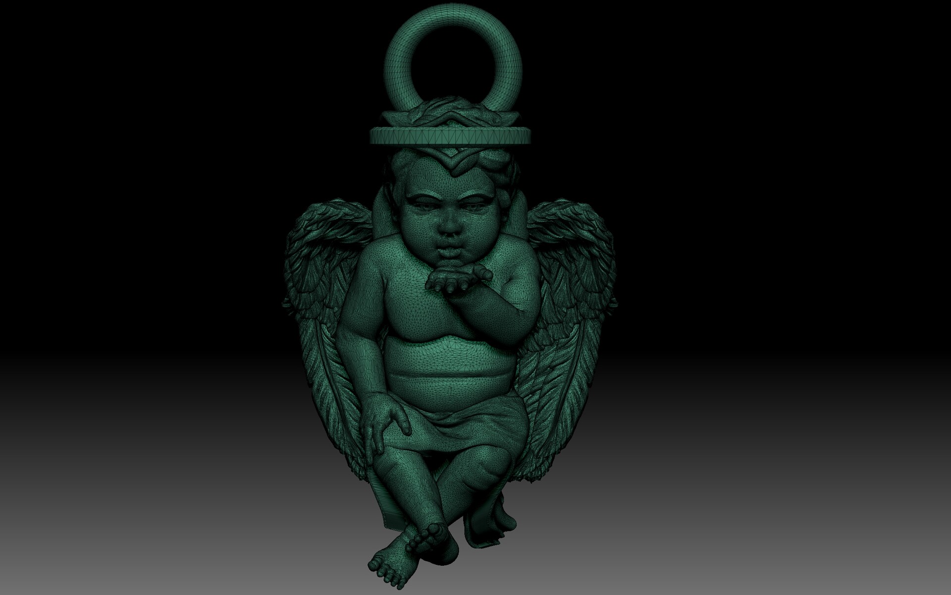 G-ARTIST - angel pendant