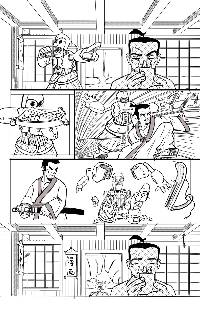 samuria jack coloring pages