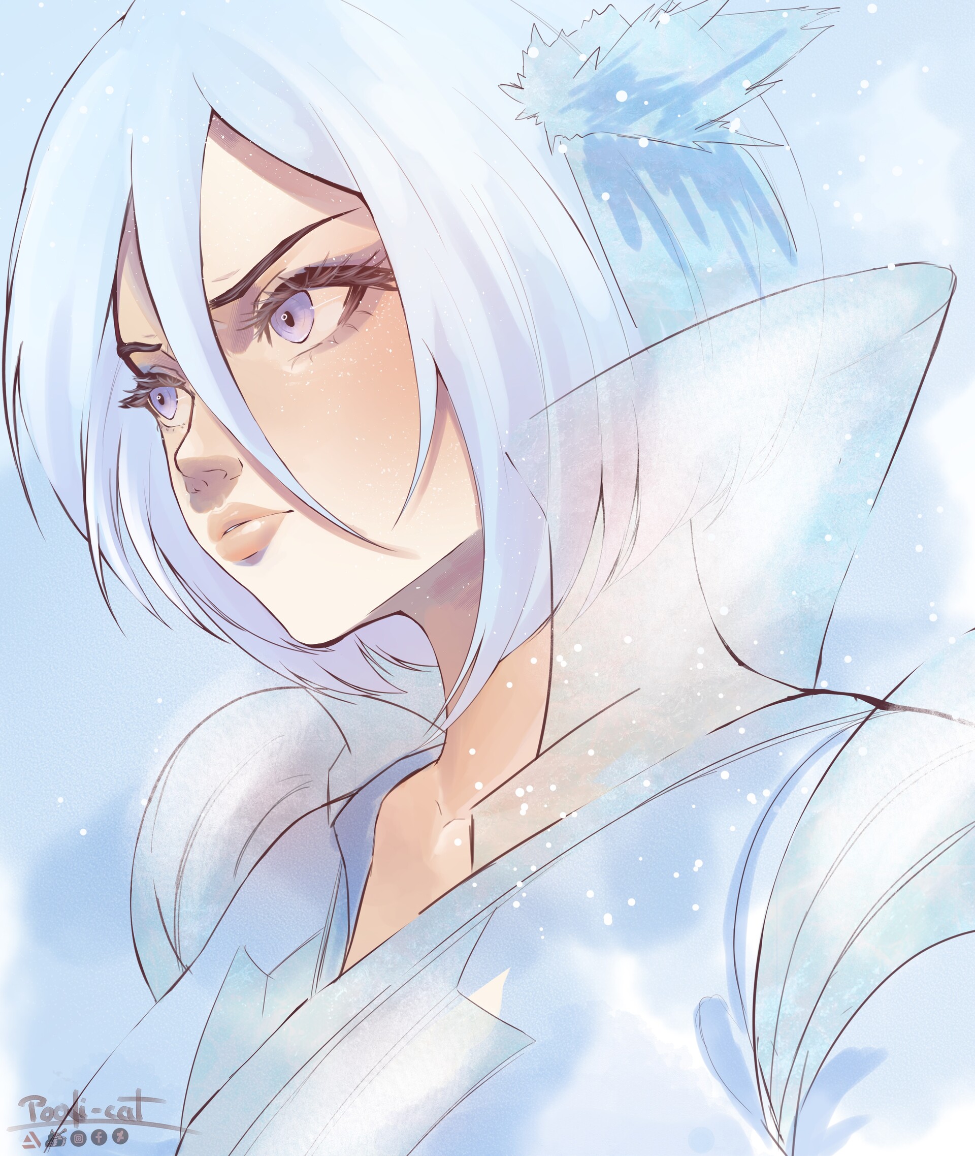 ArtStation - Rukia [Sketch]