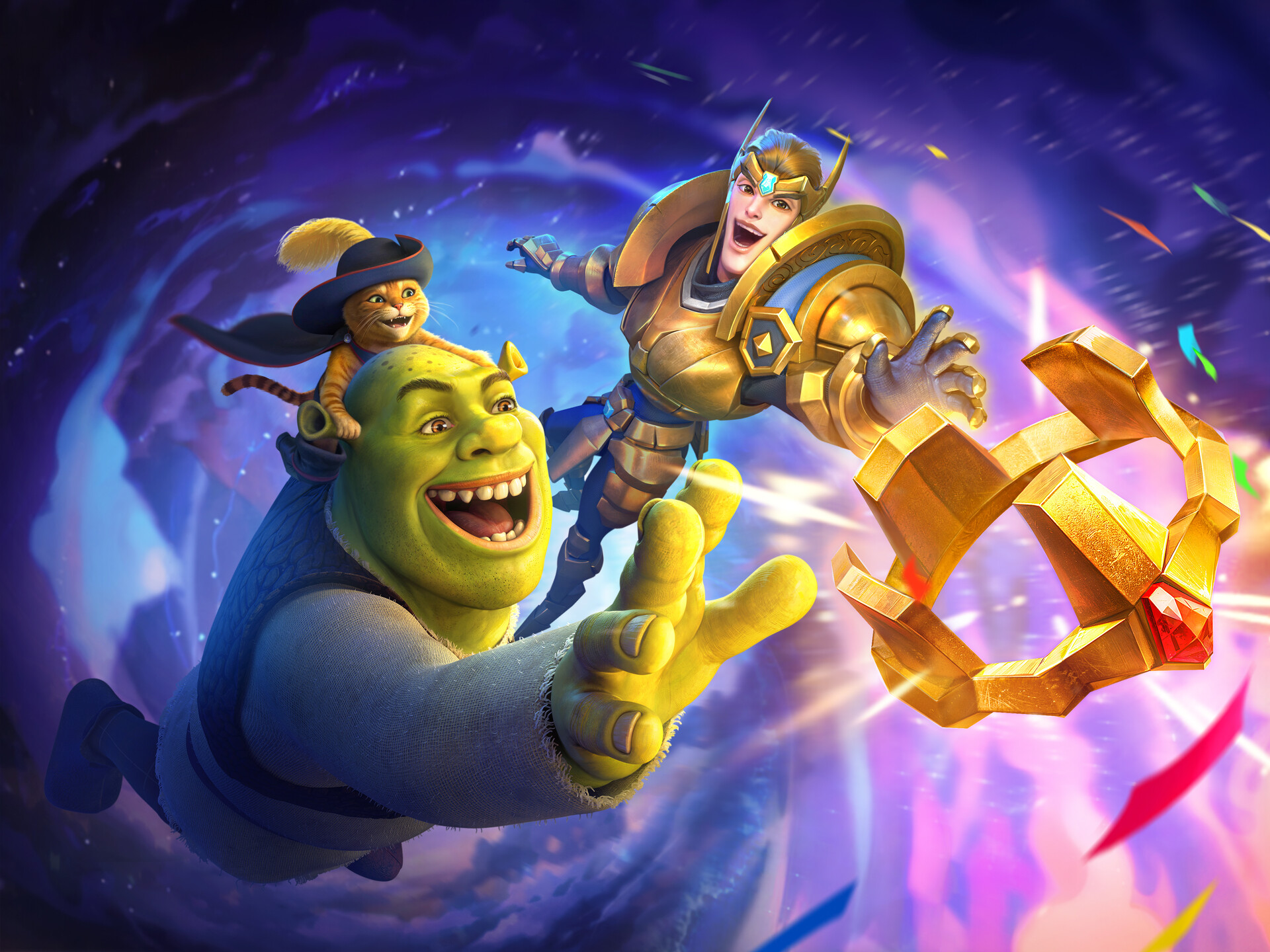 ArtStation - Shrek | Puss in Boots