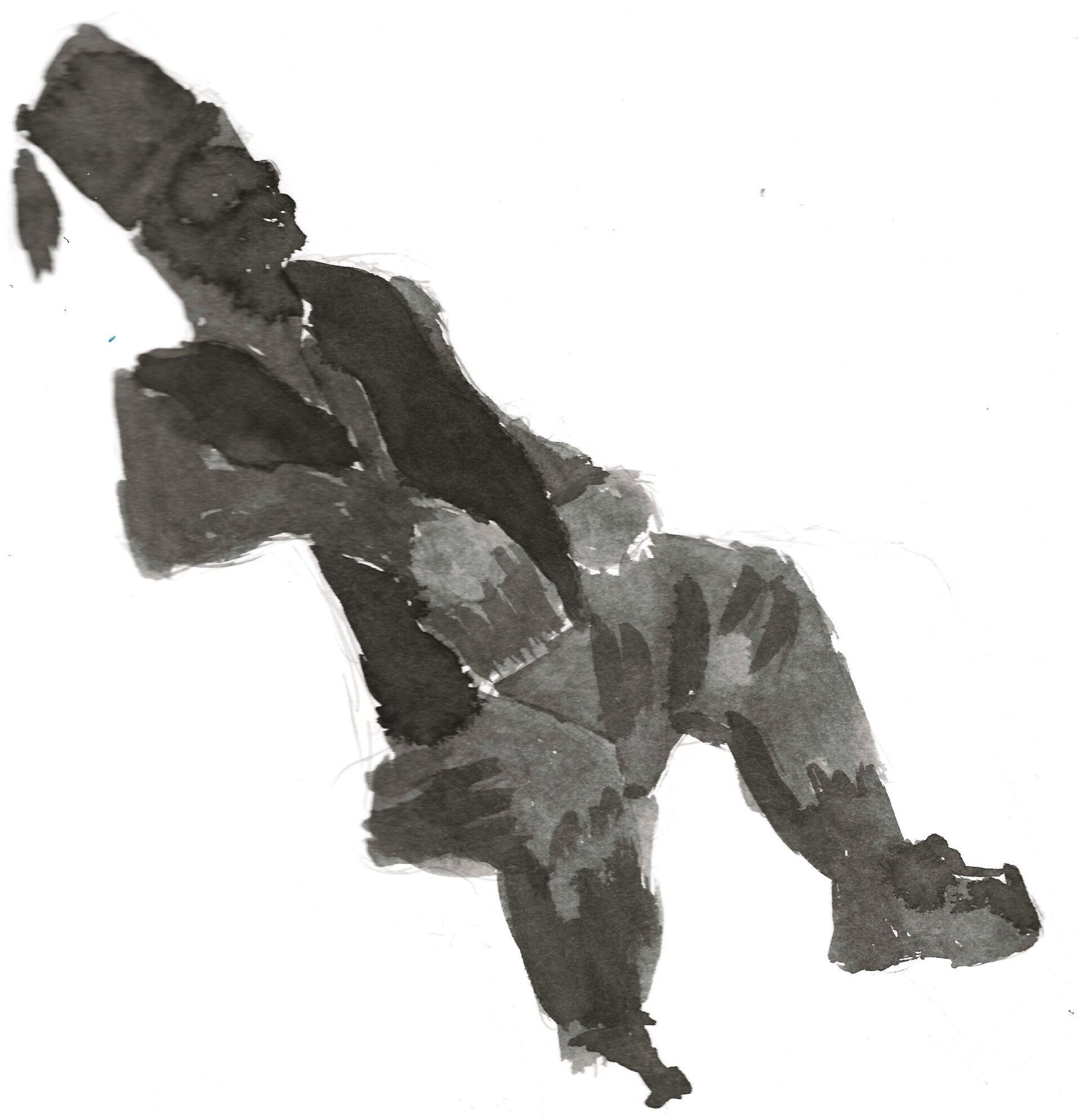 ArtStation - Life drawing ink