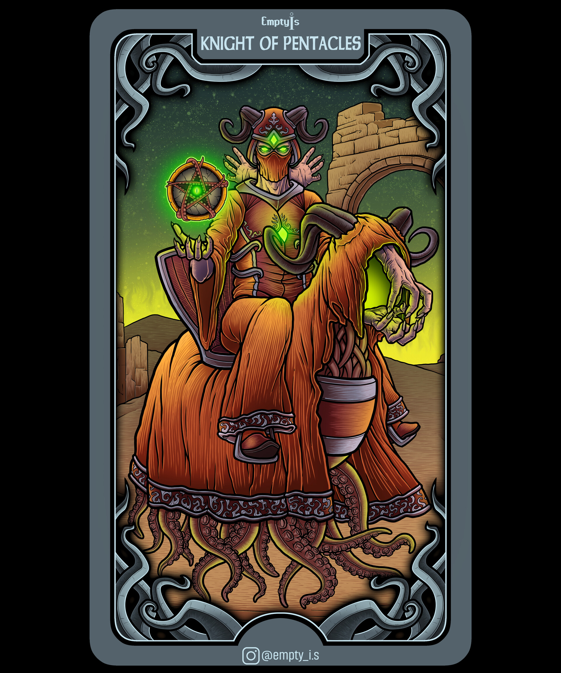 ArtStation - Knight of Pentacles