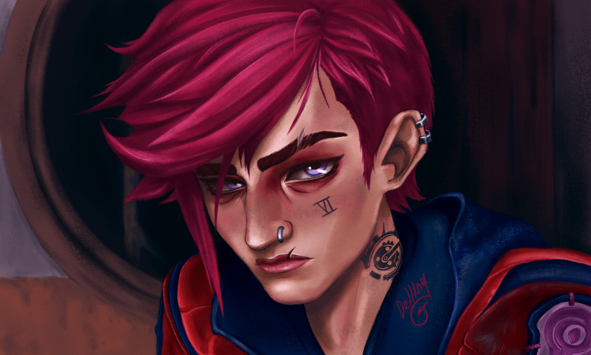 ArtStation - Violet from Arcane