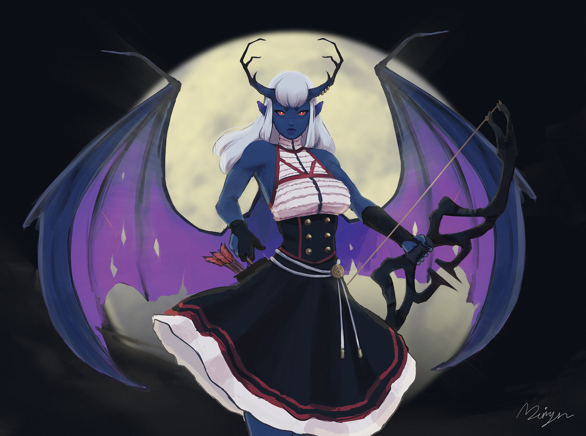 ArtStation - Gloomstalker Tiefling