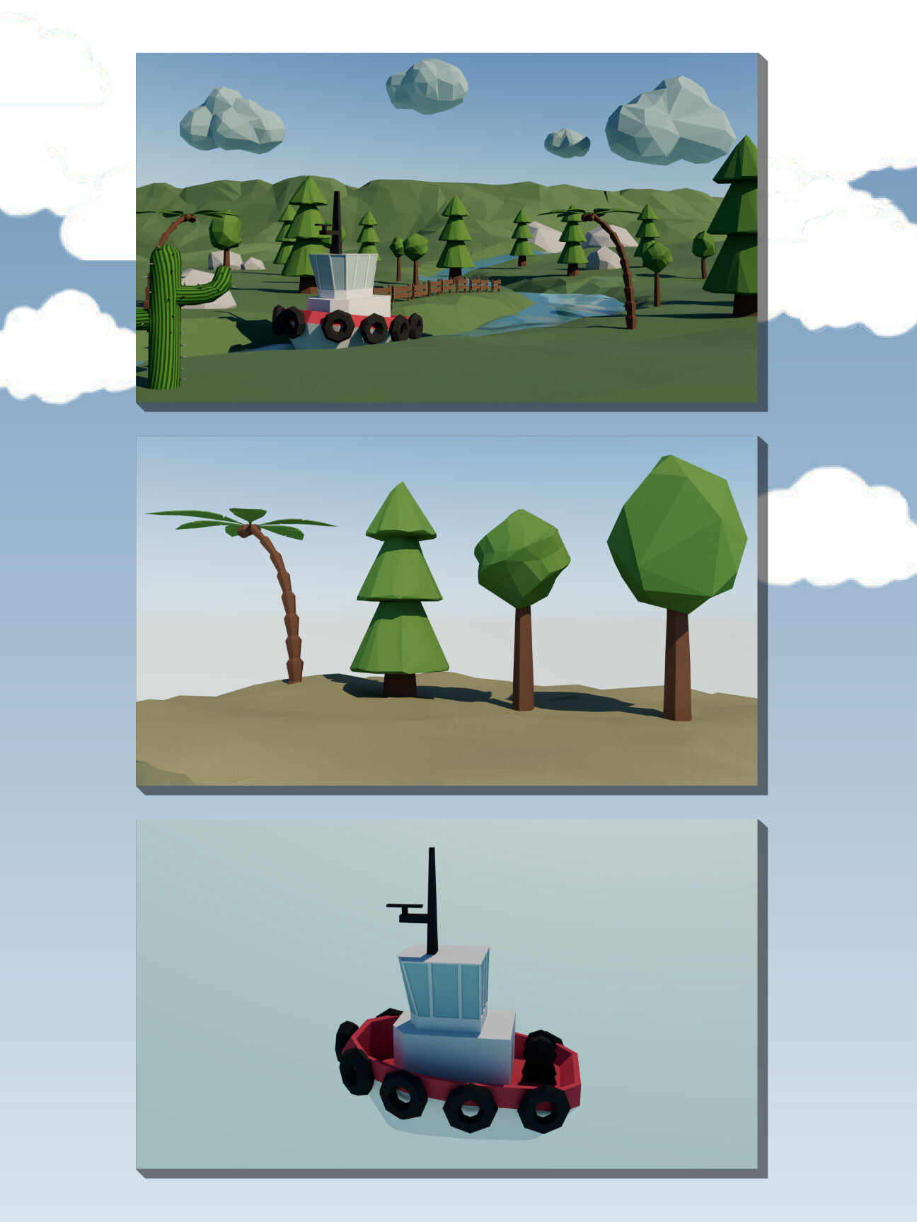 ArtStation - Low Poly Project