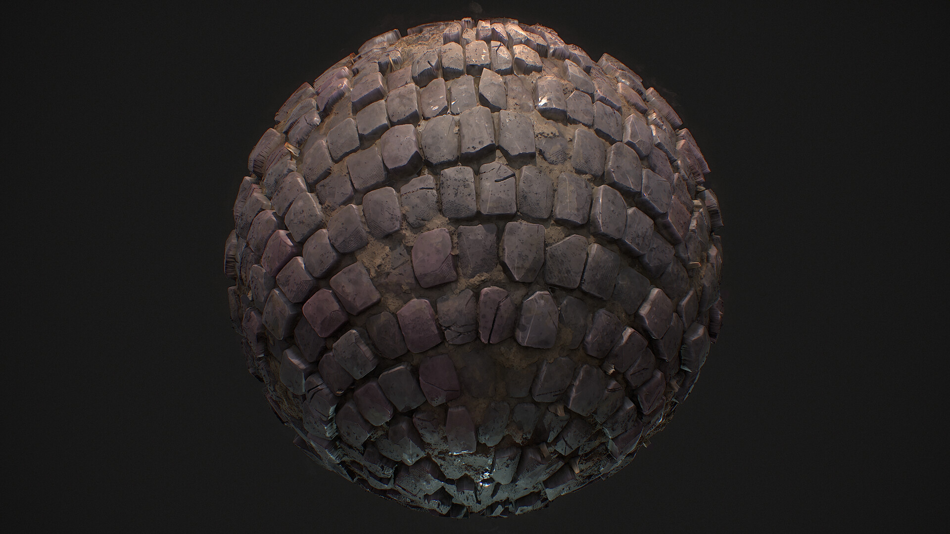 ArtStation - Stylized Painterly Cobblestone