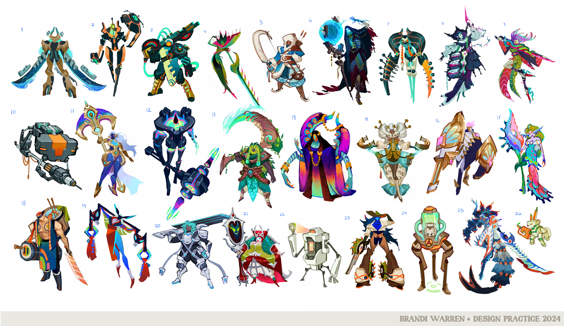 ArtStation - Daily Character Designs
