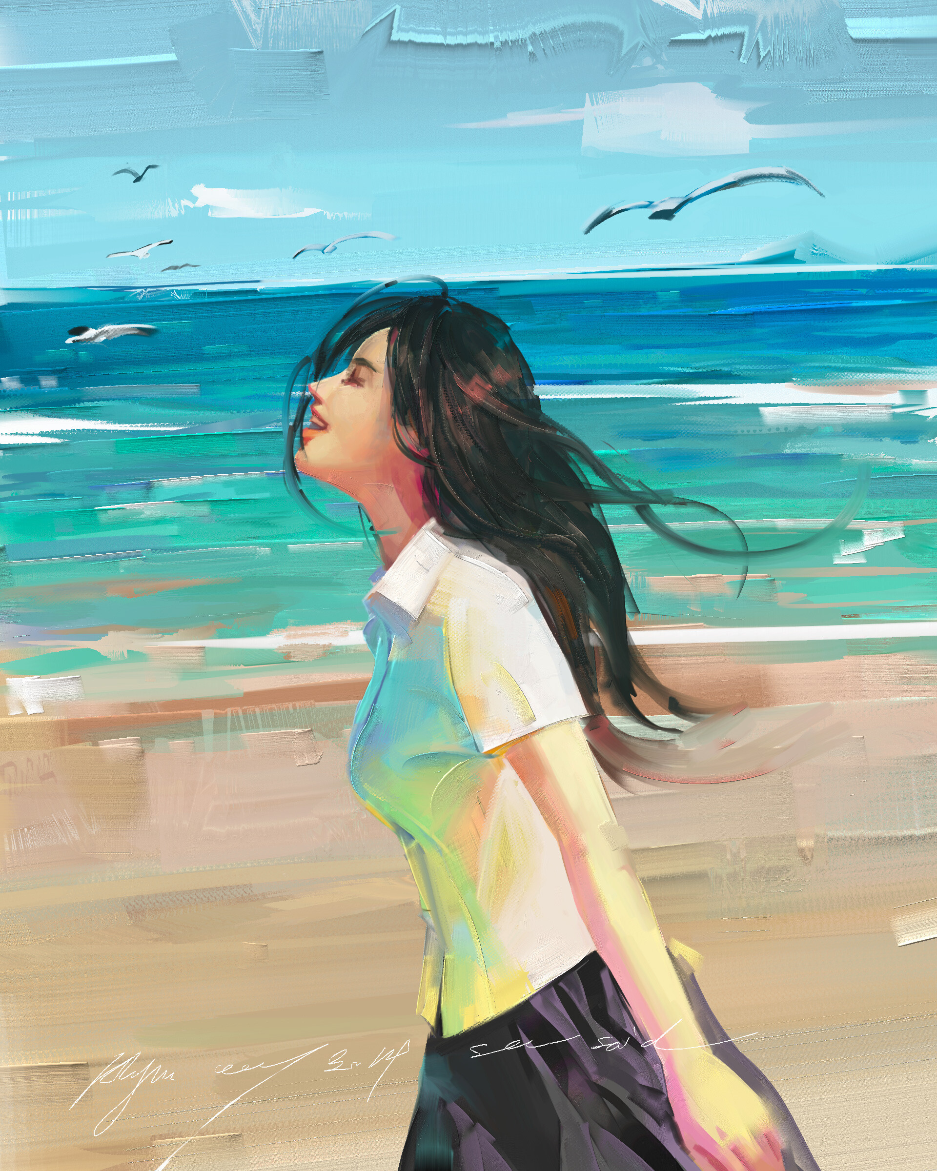 ArtStation - the sea 2