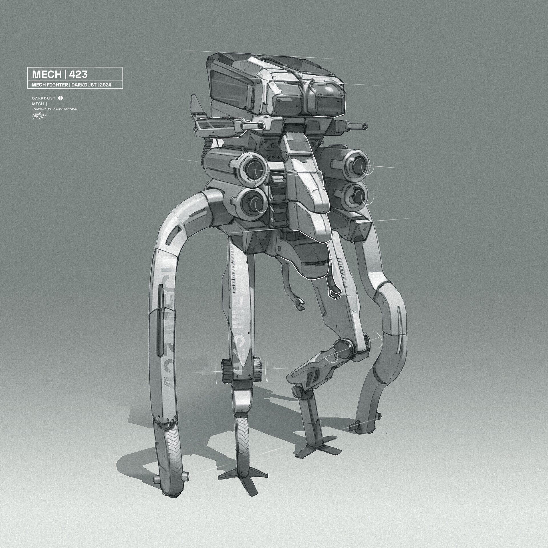 ArtStation - MECH 423 | IPOTANE