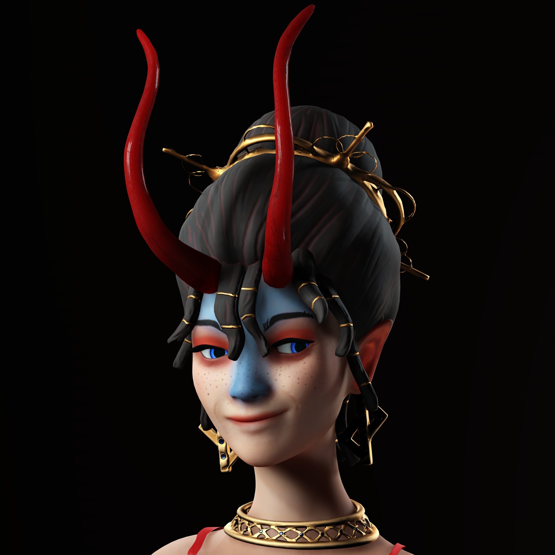 ArtStation - Neeli - cc4 and headshot 2.0