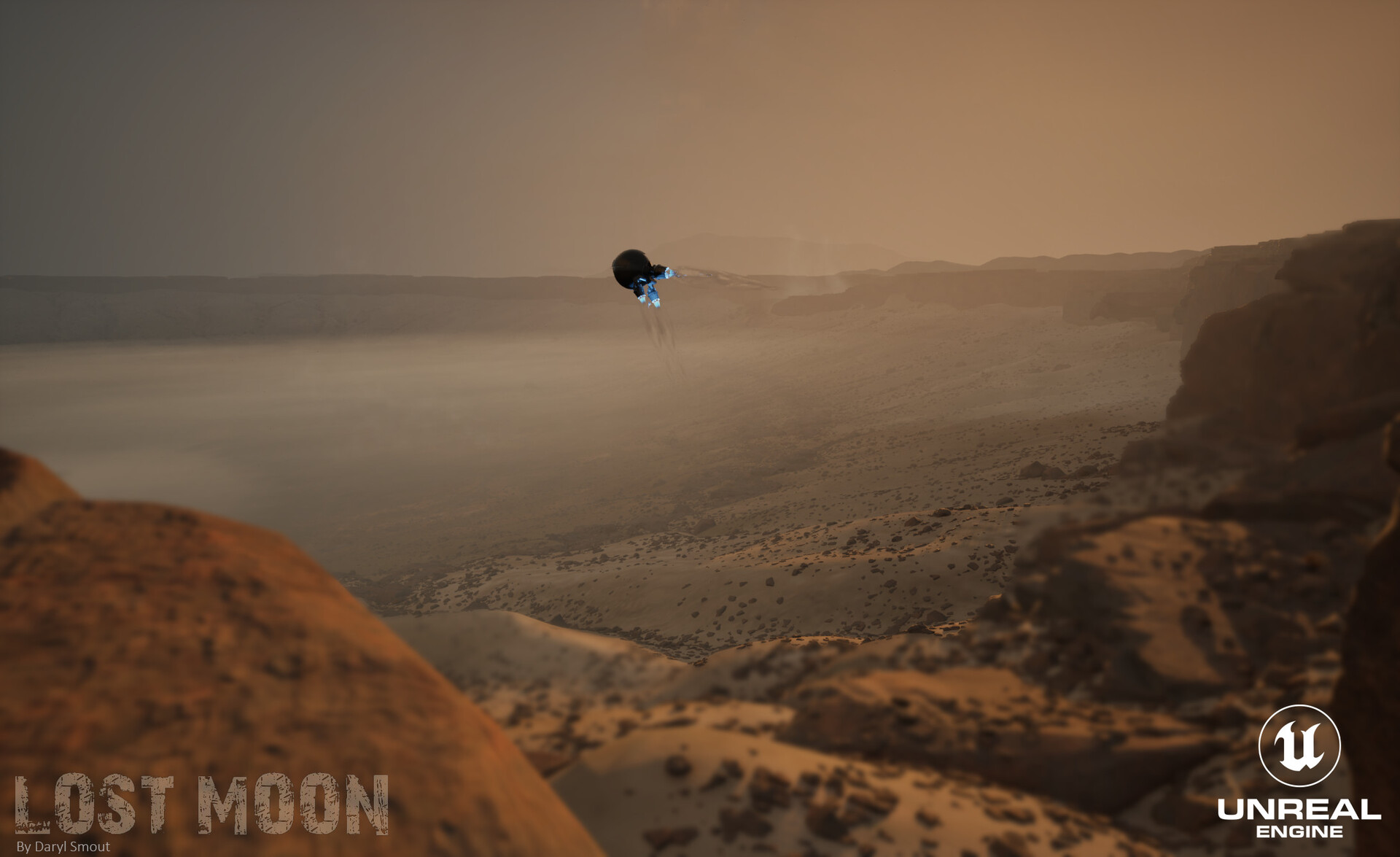 Daryl Smout - Lost Moon - Crater