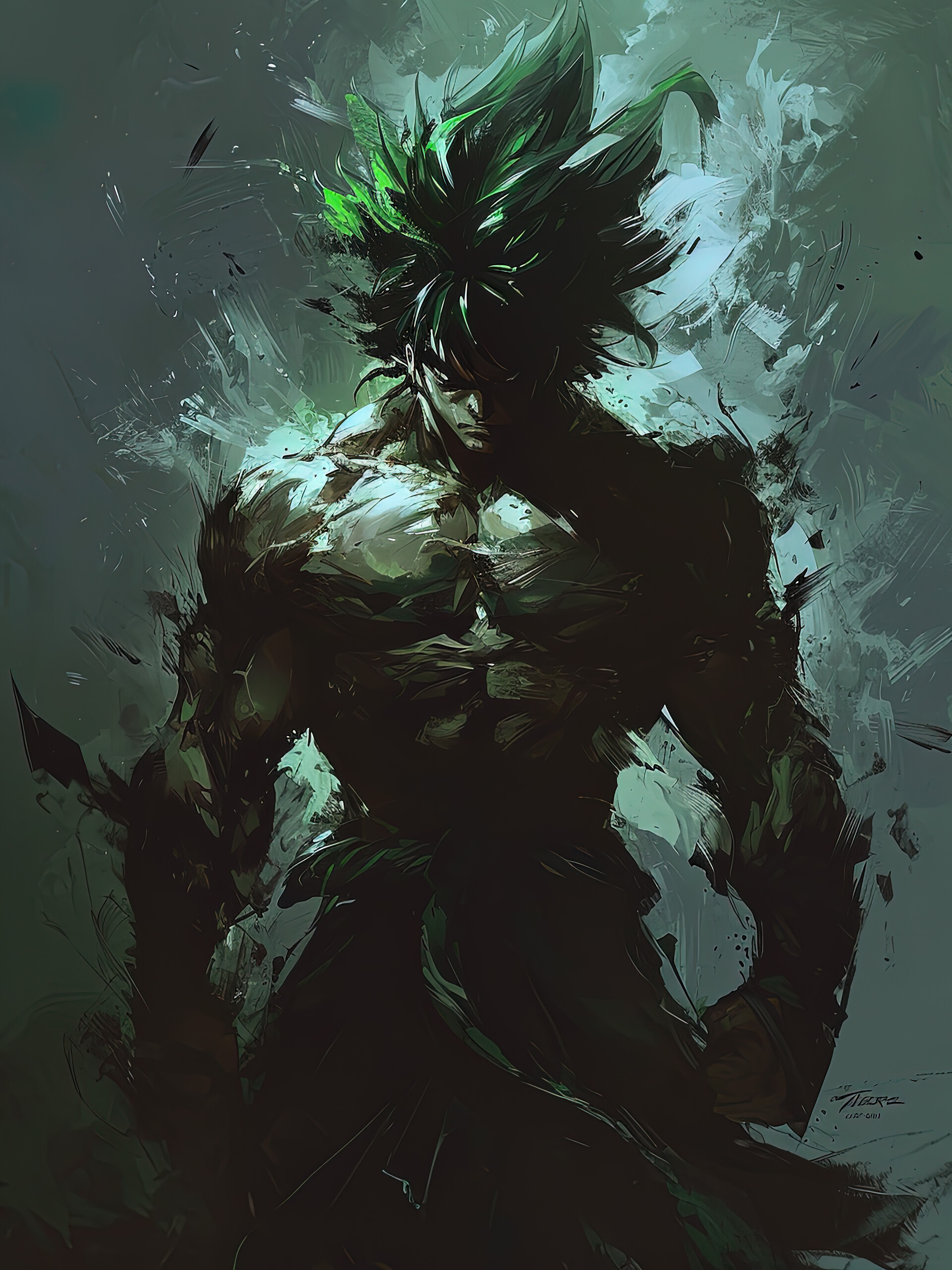 ArtStation - Broly - In Darkness