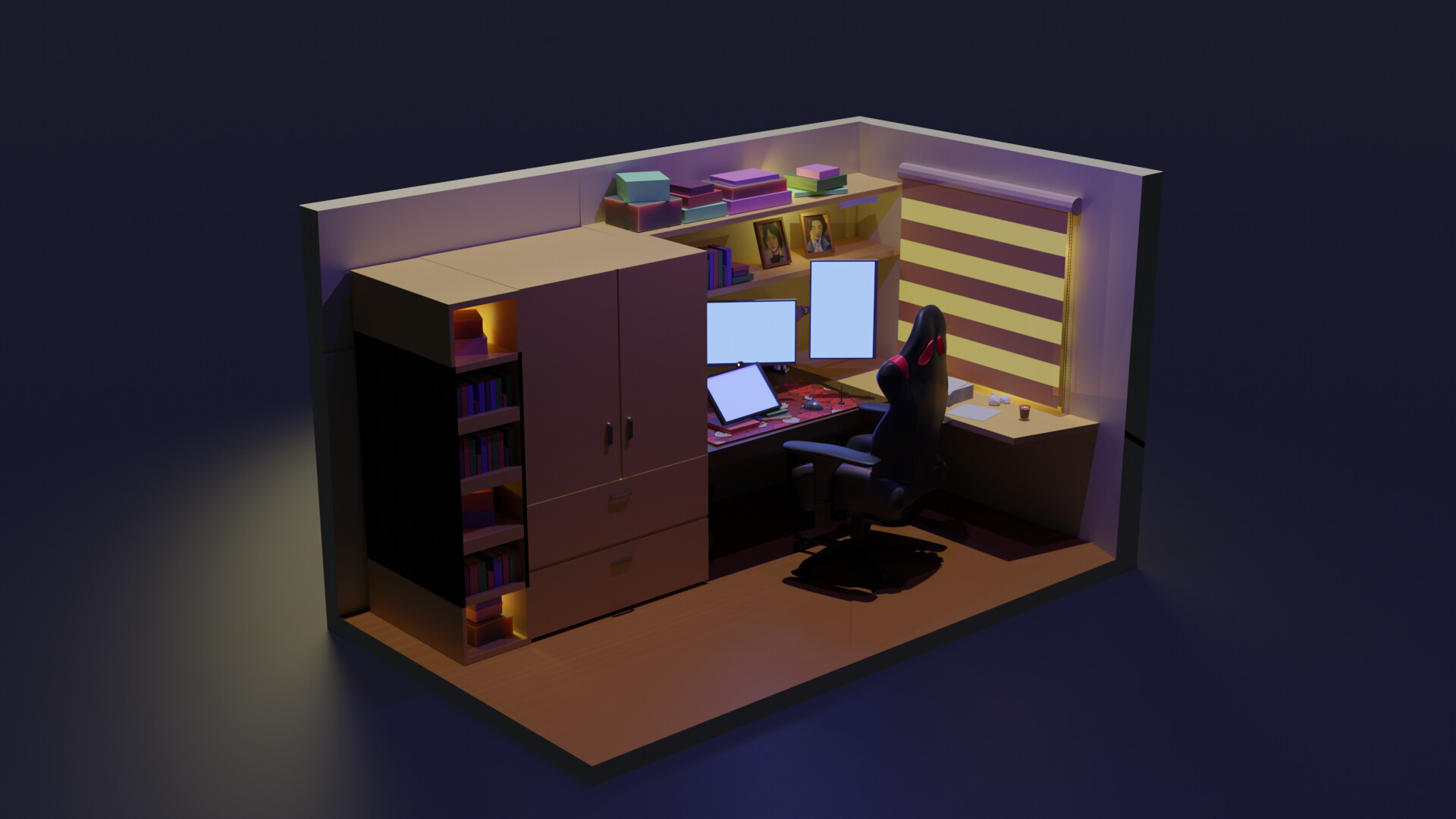 ArtStation - What my workspace looks like